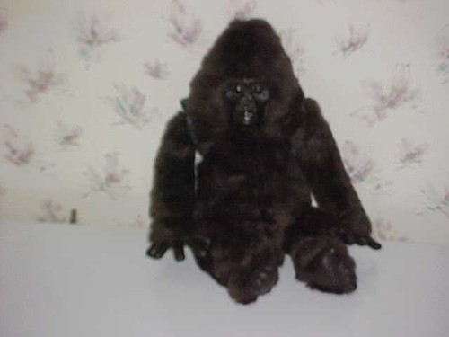 20" Amy Gorilla Plush Toy With Backpack From Congo By Kenner Hasbro ...