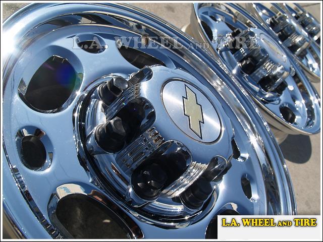 SET OF 4 CHROME 16" CHEVROLET SILVERADO 1500 2500 SIERRA YUKON OEM ...