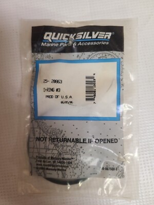 Quicksilver O-Ring 25-20863 | eBay