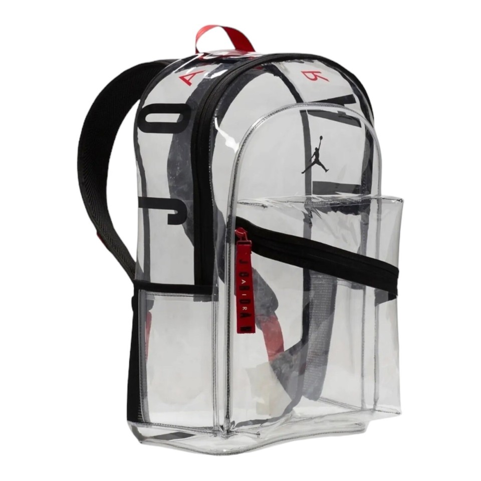 Nike Air Jordan Clear Air Patrol Backpack Black Red Jumpman Logo NWT | eBay