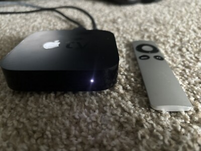 APPLE TV A1378 , With Remote And All Cords EXCELLENT,MC572LL/A ...