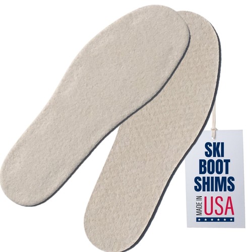 Covey Sports Ski Boot Shim Insoles for Volume Adjustment - 1/8" Thick ...