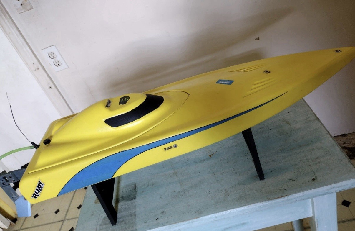 Supervee 27 27R RC Boat Canopy, Top, Cover White Aquacraft | eBay