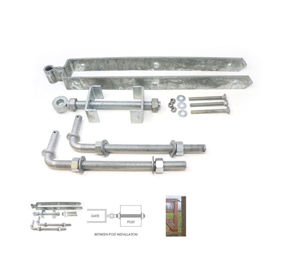 Double Farm Gate Locking Hardware Field Gte Fittings