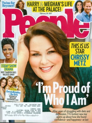 2017 People Magazine: Chrissy Metz "This is Us"/Harry & Meghan's Palace ...