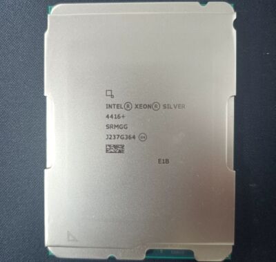 Intel Xeon Silver 4416+ LGA-4677 2S CPU Processor 2.0-3.9GHz 20-Core 37 ...