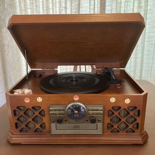 Zennox USB Turntable D3939 Convert Vinyl Records to MP3, Radio, CD ...