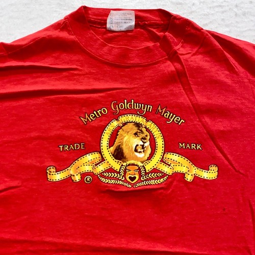 vintage 90s METRO GOLDWYN MAYER MGM T-Shirt SMALL/MEDIUM movie film ...