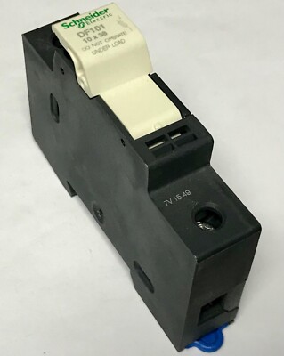 SCHNEIDER ELECTRIC DF101 DIN RAIL Fuse Holder 32 AMP 690 VAC 7V 15 49 ...