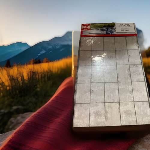 Ho Scale Busch Concrete Slabs 7412 | eBay