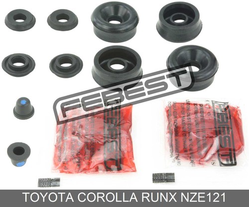 Rear Wheel Brake Cylinder Repair Kit For Toyota Corolla Runx Nze121 ...