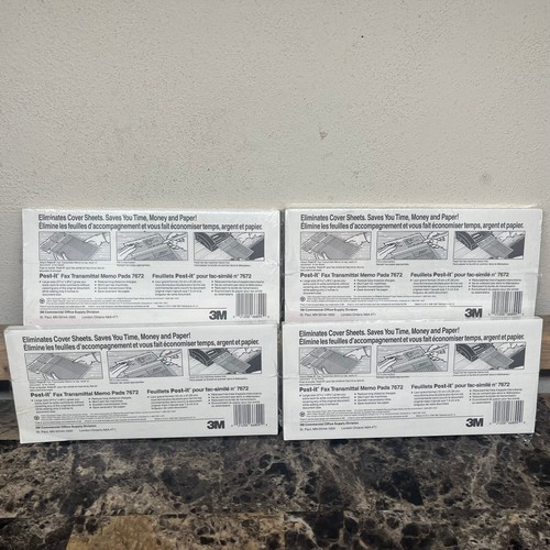 Post-it Fax 7672 by 3m Transmittal Memo Pads for sale online | eBay