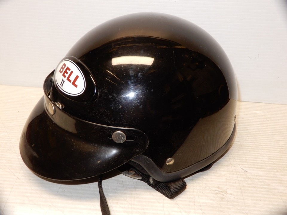 VINTAGE BELL II MOTORCYCLE HELMET W/VISOR | eBay