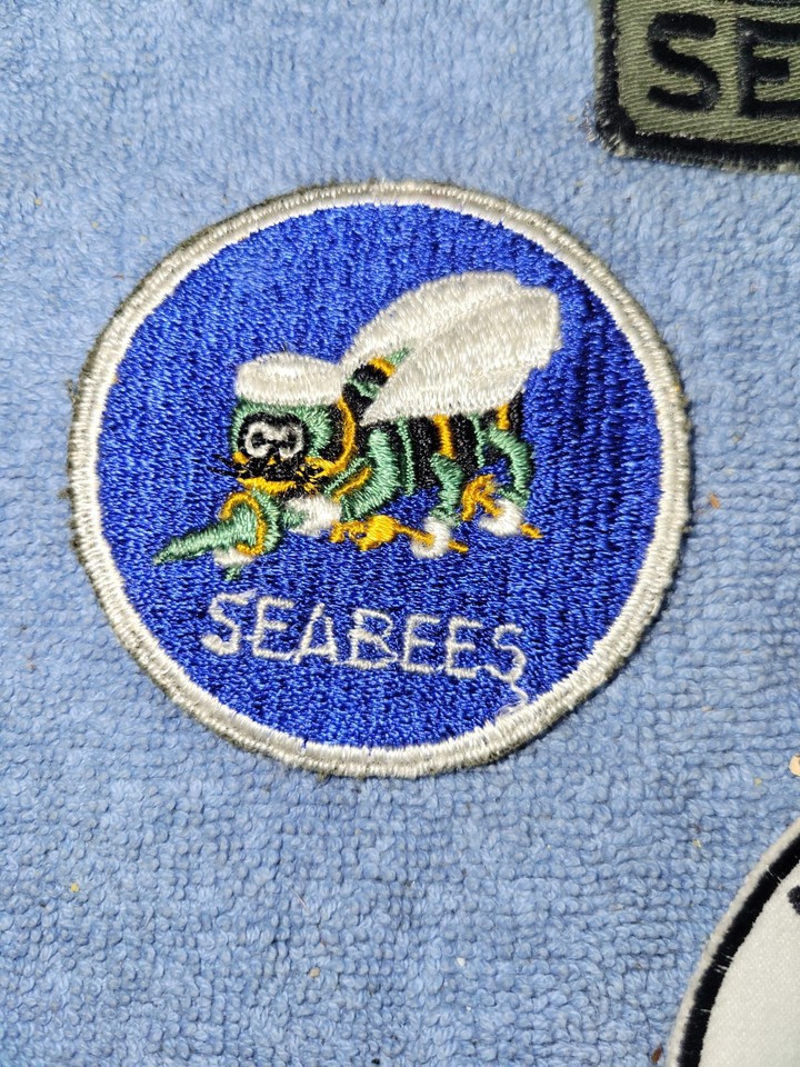 Vintage Seabees CB US Navy patchs and Demolition Patch. | eBay