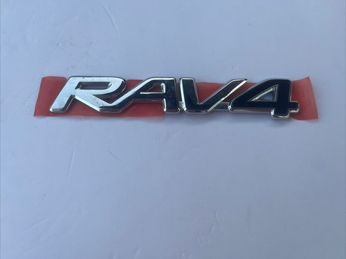 13 14 15 16 17 18 TOYOTA RAV4 REAR LID CHROME EMBLEM LOGO BADGE SIGN ...