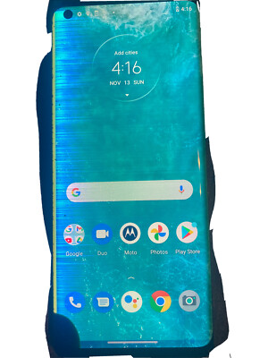 Motorola edge XT2063-3 - 256GB - Solar Black (Unlocked) (Single SIM ...