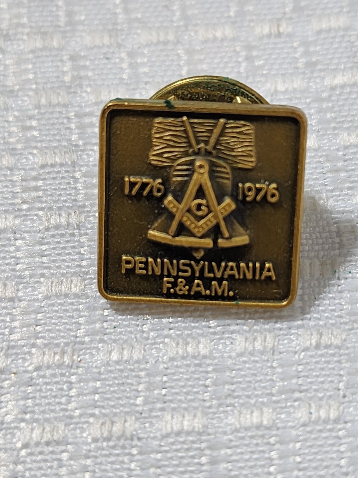 1776 - 1976 Masonic Free & Accepted Masons Fraternity Lapel Pin | eBay