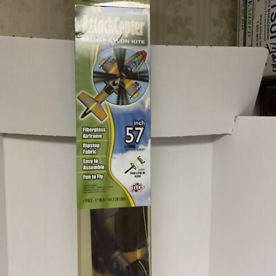 X-Kites SkyMax Deluxe Nylon 57 Inch Attack Copter Helicopter Kite -New ...