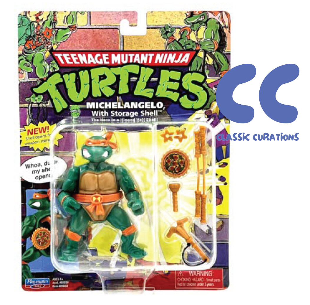 TMNT Playmates Teenage Mutant Ninja Turtles Classic 4" Action Figures ...