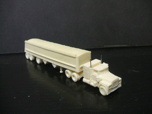 1:160 N scale resin built - Grain trailer truck | eBay