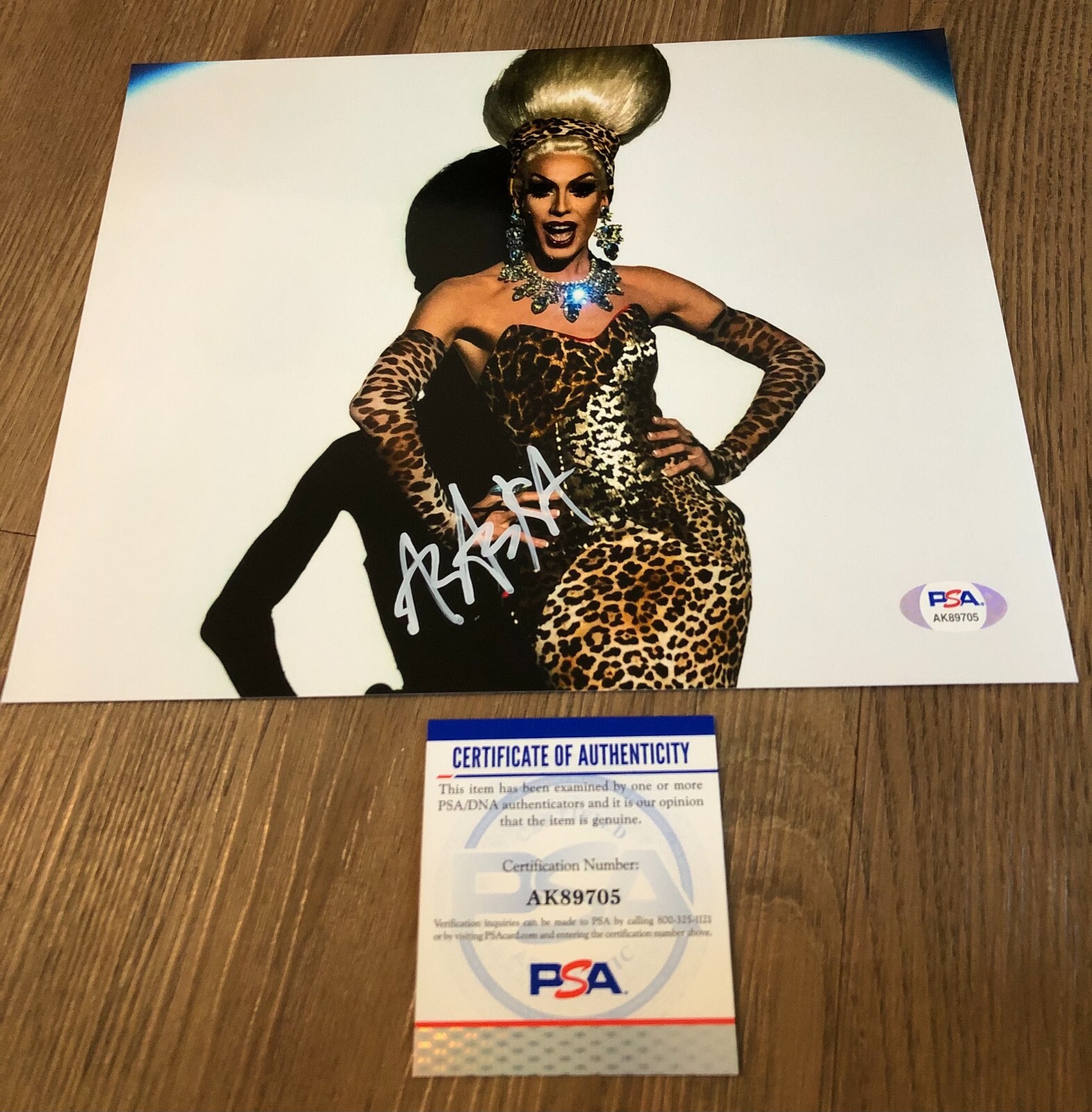 Alaska Thunderfuck RuPaul Drag Race Signed Autographed 8x10 PSA E3 | eBay