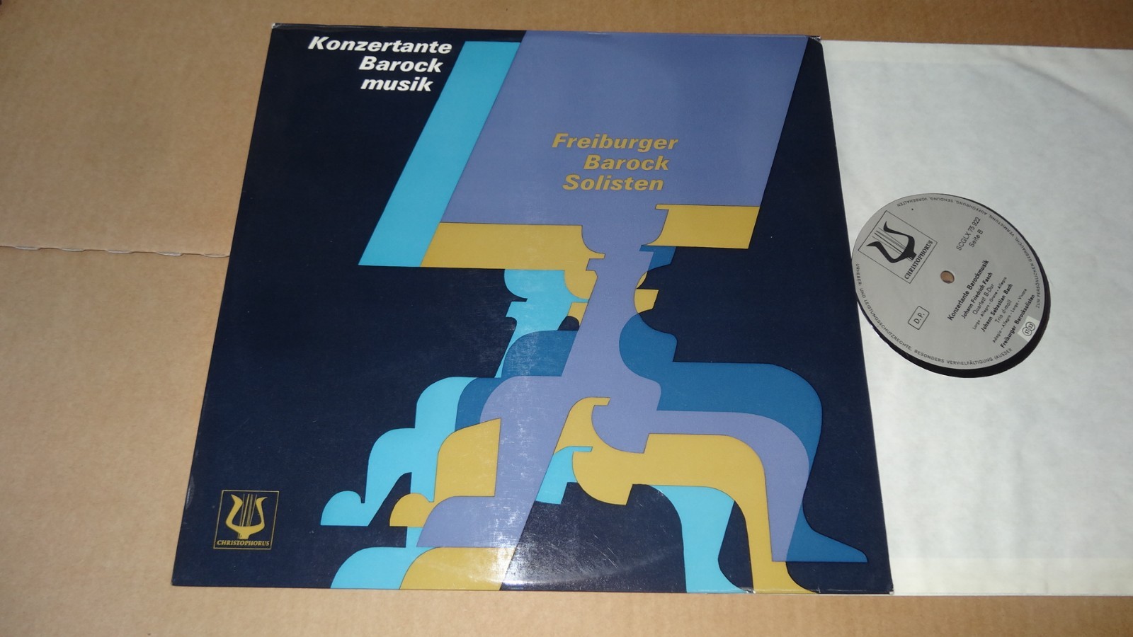 FREIBURGER BAROCK SOLISTEN BACH FASCH W STERT CELLO W ROSCH VIOLIN ...