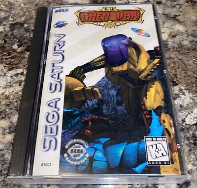 SEGA SATURN - GHEN WAR Game COMPLETE New FACTORY SEALED! | eBay