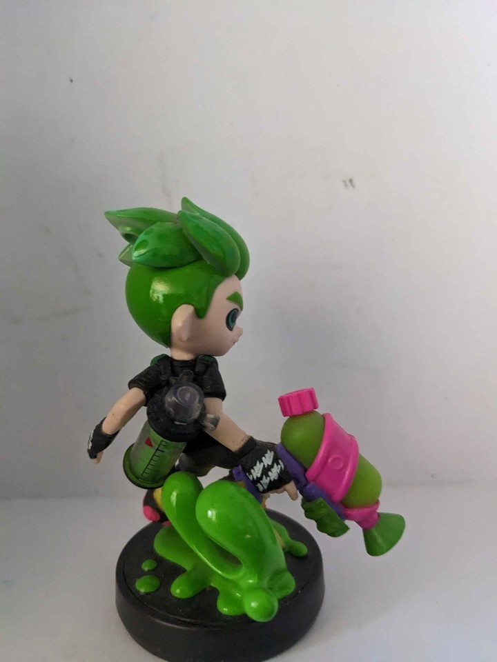 Nintendo Amiibo Splatoon Green Inkling Boy | eBay