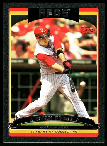 Ryan Freel Cincinnati Reds 2006 Topps Black #136 SN /55 | eBay