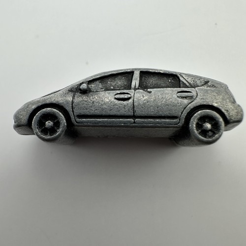 Monopoly Here And Now Toyota Prius Pewter Game Piece Token Mover Pre ...
