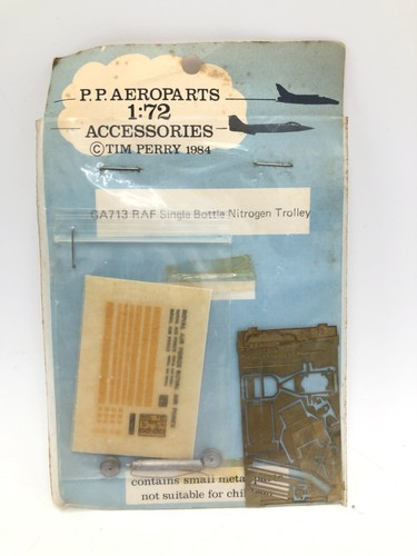 1/72 PP Aeroparts GA713 RAF Single Bottle Nitrogen Trolley Model Kit ...