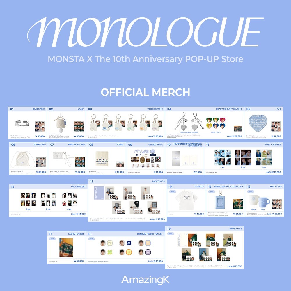 Tienda Online de Monsta X ⭐️ España | Ropa | Merch 2025