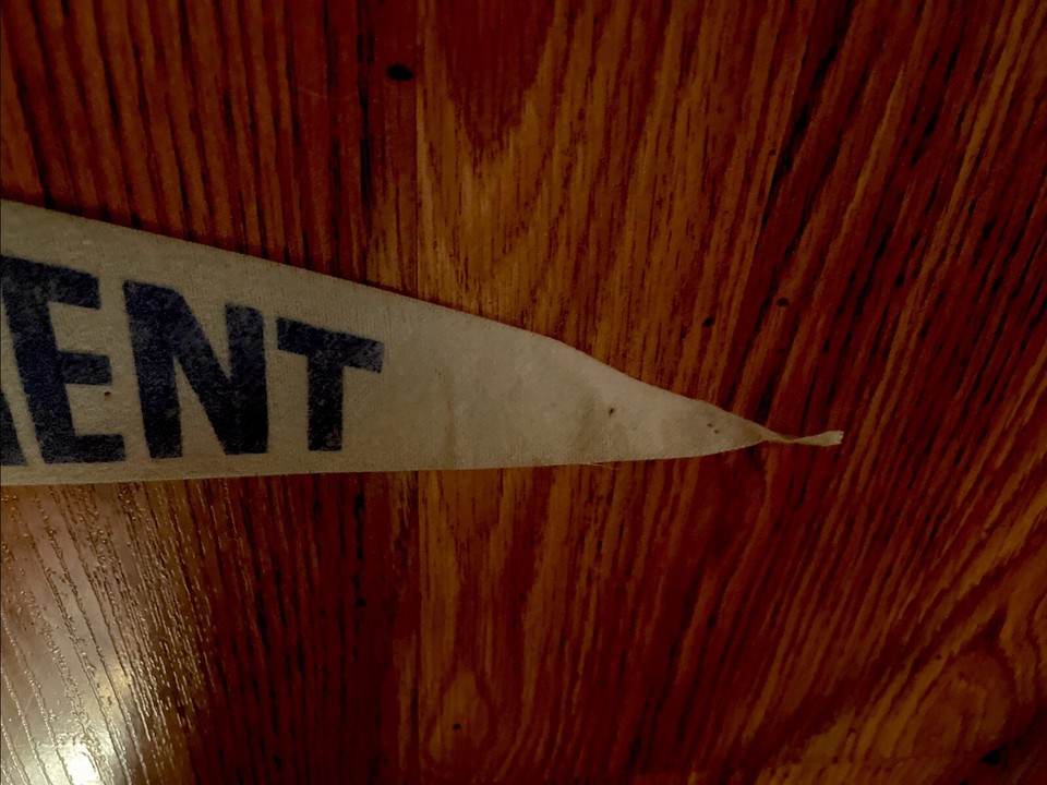 1970S BERNIE PARENT SPORTICATURE PENNANT PELKOWSKI NHL HOCKEY GOALIE ...