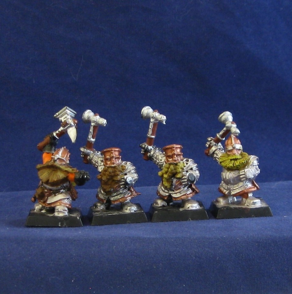 Dwarf Hammerer Lot of 13 Warhammer Fantasy WFB Games Workshop GW Metal ...