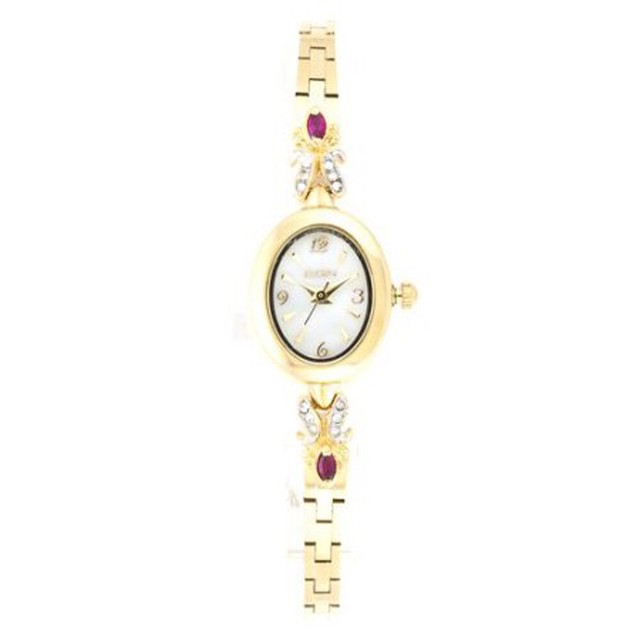 Elgin Women's Petite With Genuine Ruby Crystal Watch ELL02 for sale ...