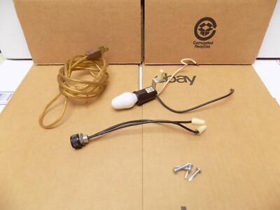 Vintage Spartus Bar Is Open Clock Lamp Replacement Parts Lot Switch ...