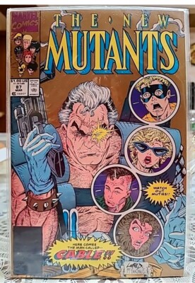 The New Mutants #87 1st Appearance Of Cable 2nd Print (Marvel, 1991) | eBay