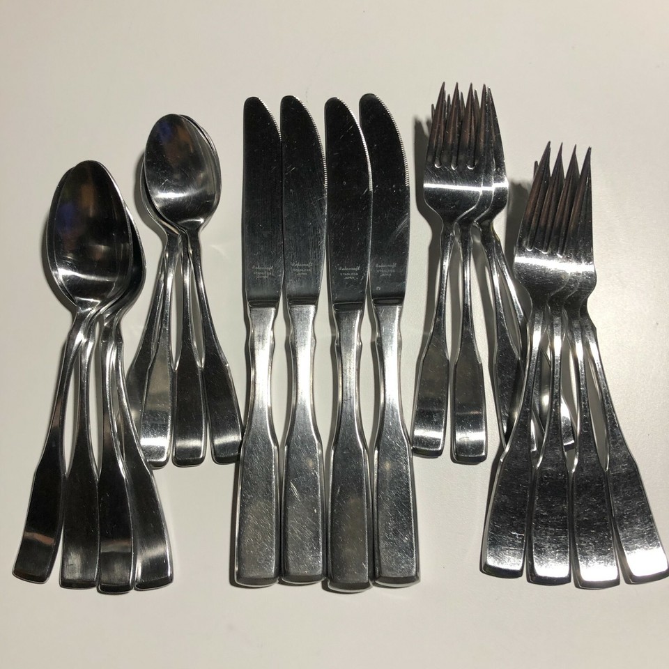 Reed & Barton 20 Piece Stainless Flatware Set, Service for 4 - CHOICE ...
