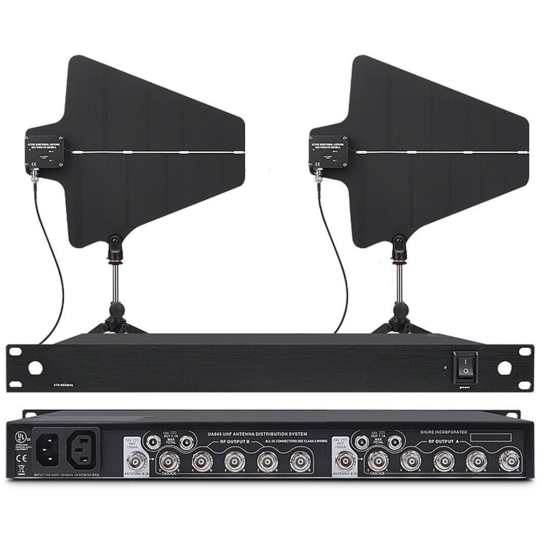 UHF Antenna Distribution System 470-900MHZ UA845 For shure UHF Antenna Distribution System 470-900MHZ UA845 For shure