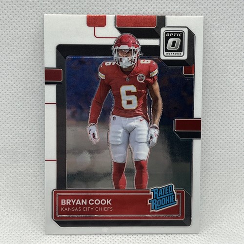 2022 Panini Donruss Optic Football Bryan Cook # 272 RC Base Kansas City ...
