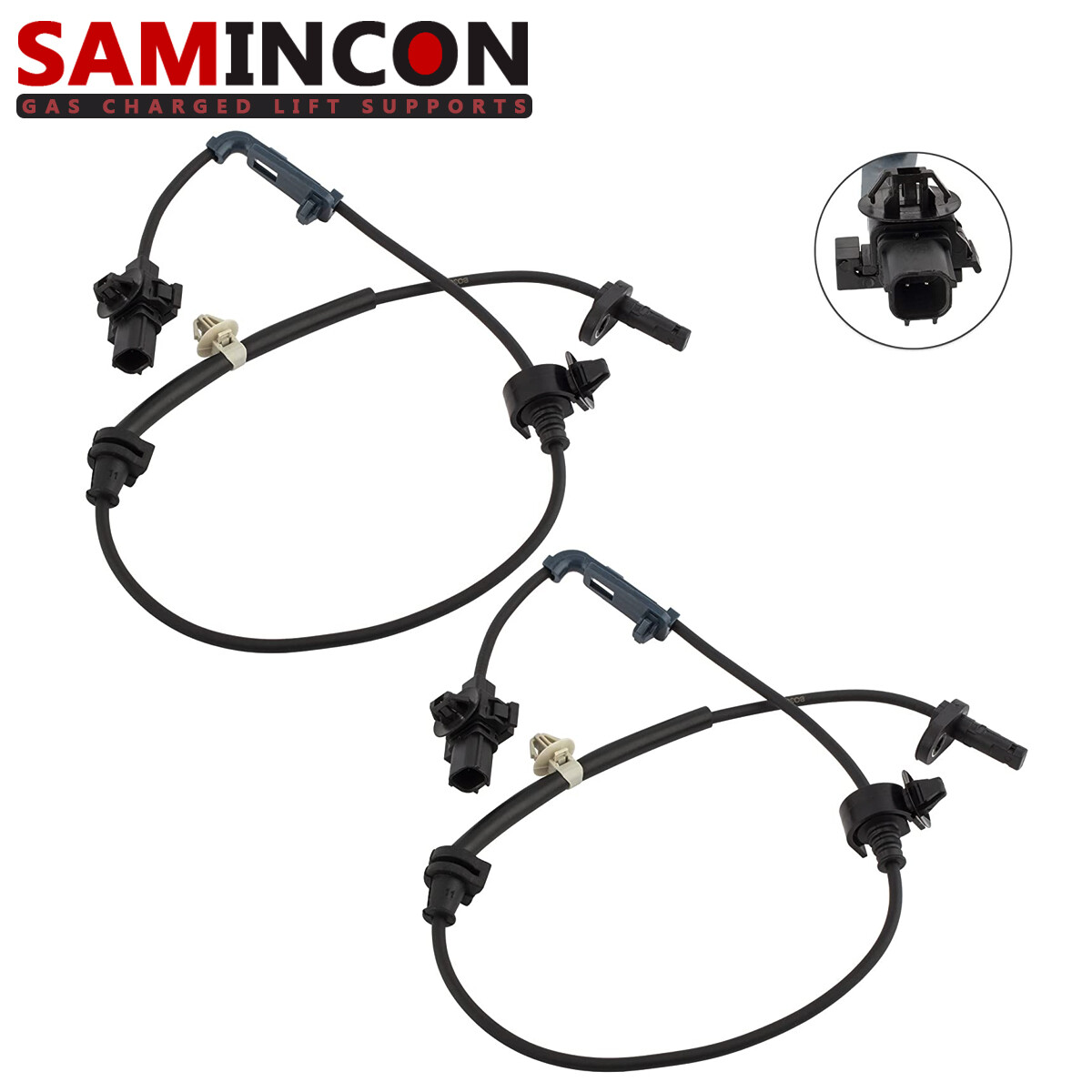 Pair ABS Wheel Speed Sensor Front Driver & Passenger Side Fits Honda CR ...