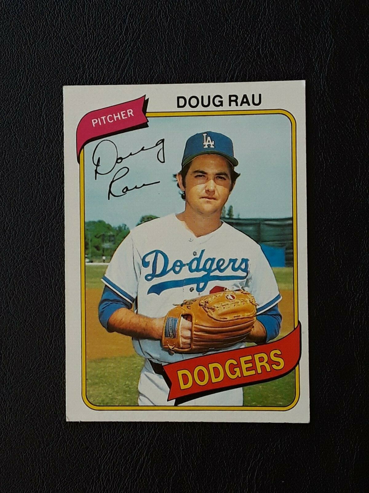 1980 Topps Jerry Reuss & Doug Rau Baseball Cards. 2 Card Lot. #318 ...