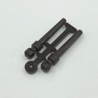 36752 LEGO Minifigure Utensil WAND Dark Brown Minifig Accessory (2) on ...