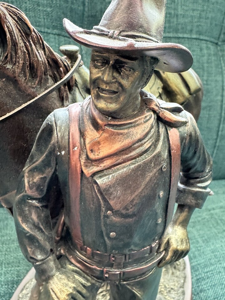 John Wayne Legend Of The West Cold Cast Bronze Sculpture. Bradford ...