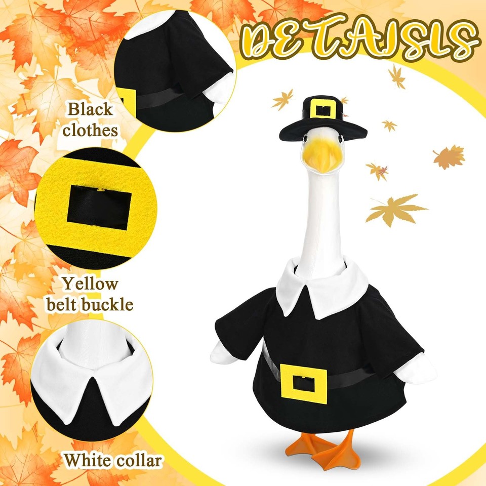 Pilgrim Porch Goose Outfits Fall Lawn Porch Goose Clothes, Fits 23 ...