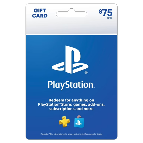 $75 Playstation Store Gift Card - Us Region | eBay