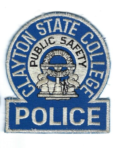 *RENAMED* Clayton State College (now University) GA Georgia Police ...