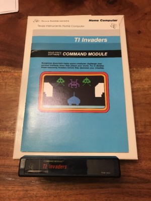 TI INVADERS video game Texas Instruments TI 99/4a Computer (JL) | eBay