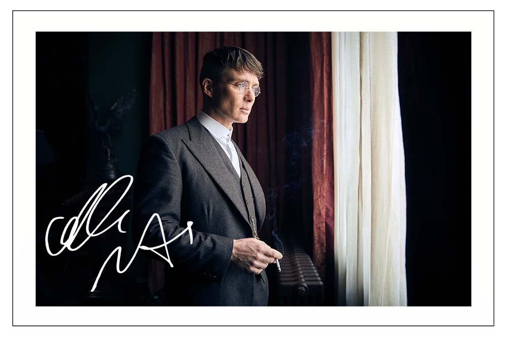 CILLIAN MURPHY SIGNED PHOTO PRINT AUTOGRAPH PEAKY BLINDERS THOMAS ...