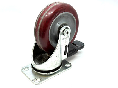 Colson 4" Caster Swivel Wheels with Lock | eBay
